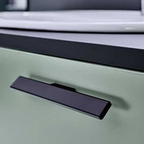 Buy HAMMER Cabinet Handle - Zamak Matt Black Finish - 32mm Online in ...