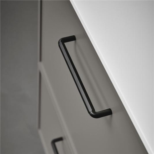 Buy HEXA - Cabinet Handle - Matt Black Finish - 160mm Online in India ...