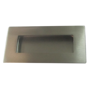 Buy Cabinet Flush Handle - 102mm - Brushed Stainless Steel Finish ...