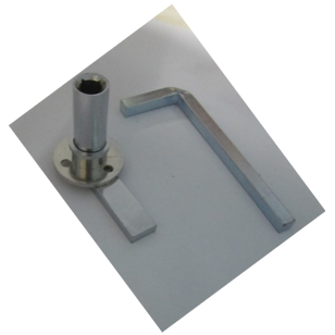 Buy Round Loft Lock With Allen Key - 35mm CP Finish in India | Benzoville