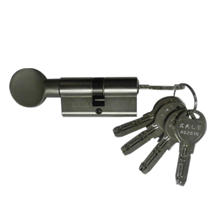 Buy Cylinder One Side Key & One Side Knob Stainless Steel Finish Online ...