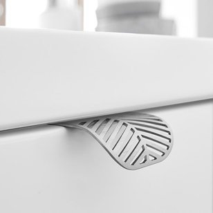 Buy EDGE Filigree Cabinet Handle - 60mm - Inox Look Finish Online in ...