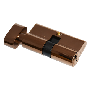 Buy Cylinder LXK (One Side Key & One Side Knob) - 60mm - Rose Gold ...